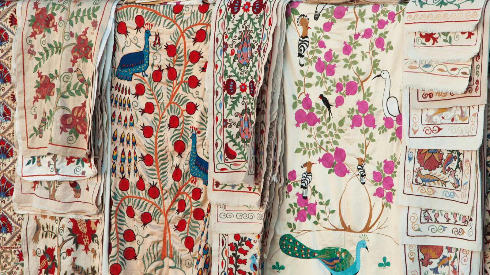 The Art of Suzani Textiles: Tradition Meets Modern Interiors – The ...